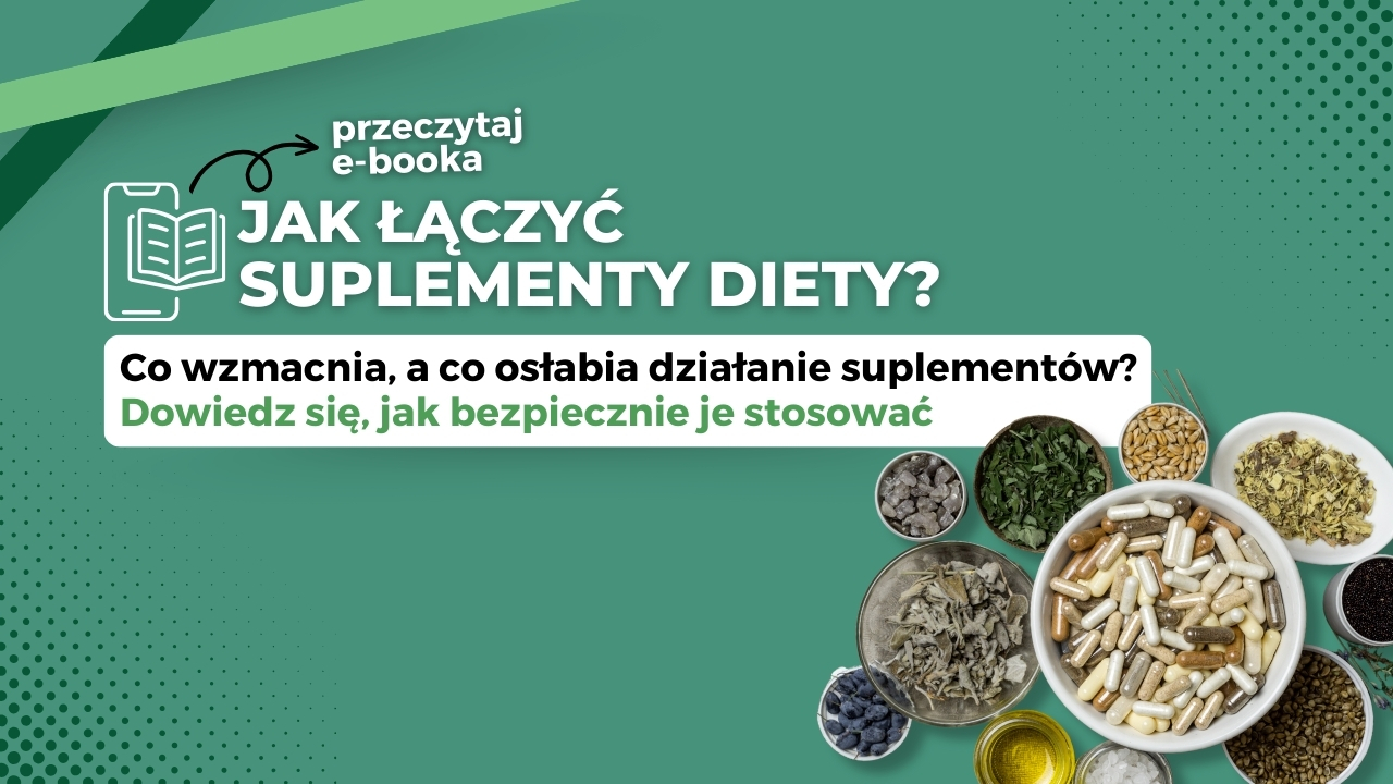 Kurs Jak łączyć suplementy diety Ebook - Bez Tabletek